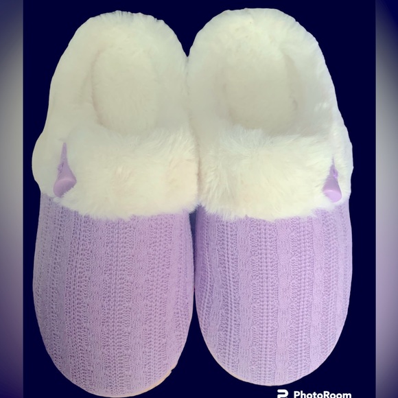 Nine Ci Fun | Shoes | Slippers Pretty Comfortable Purple Lilac Lavender ...
